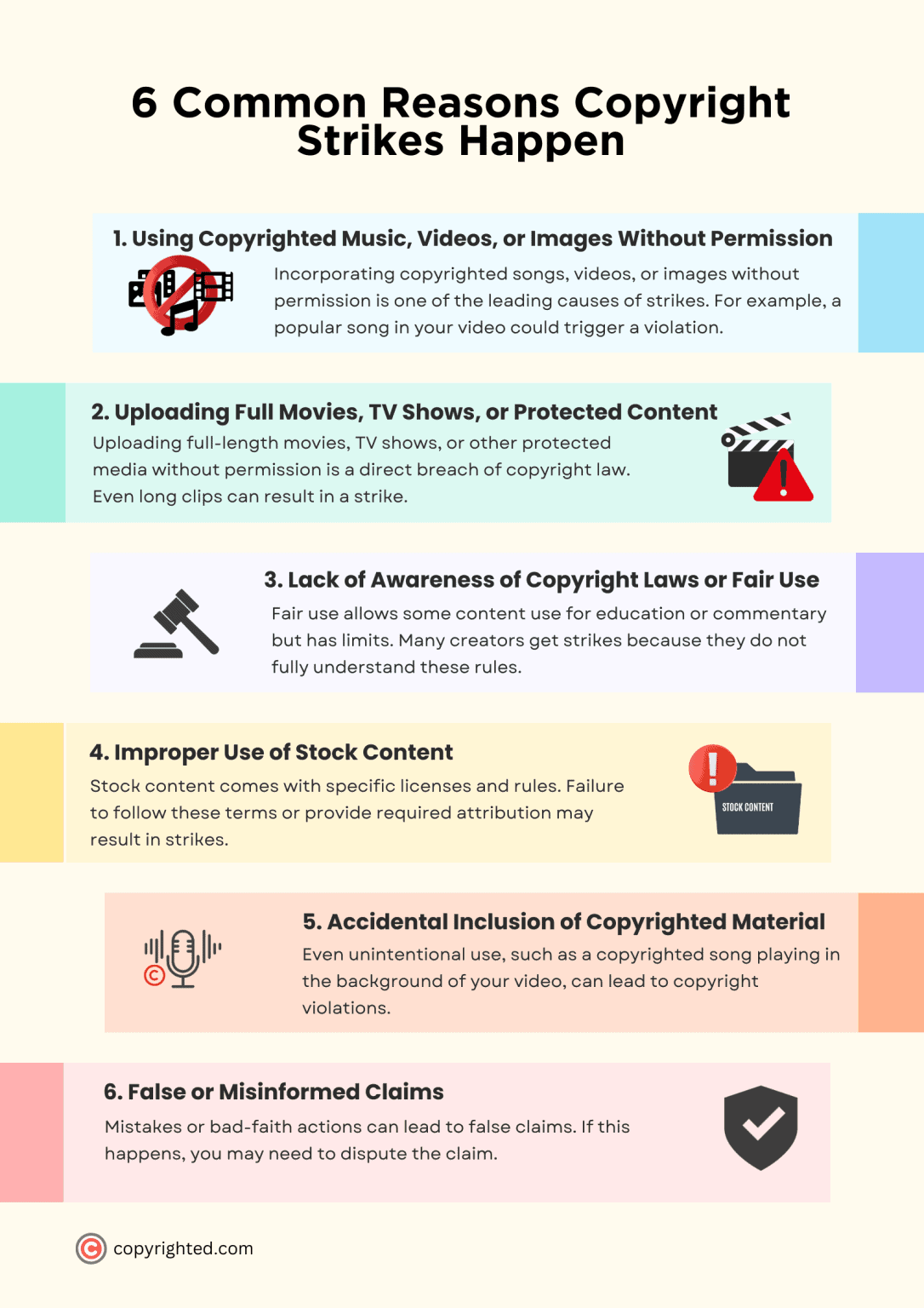 What Is a Copyright Strike? How to Avoid & Resolve Them