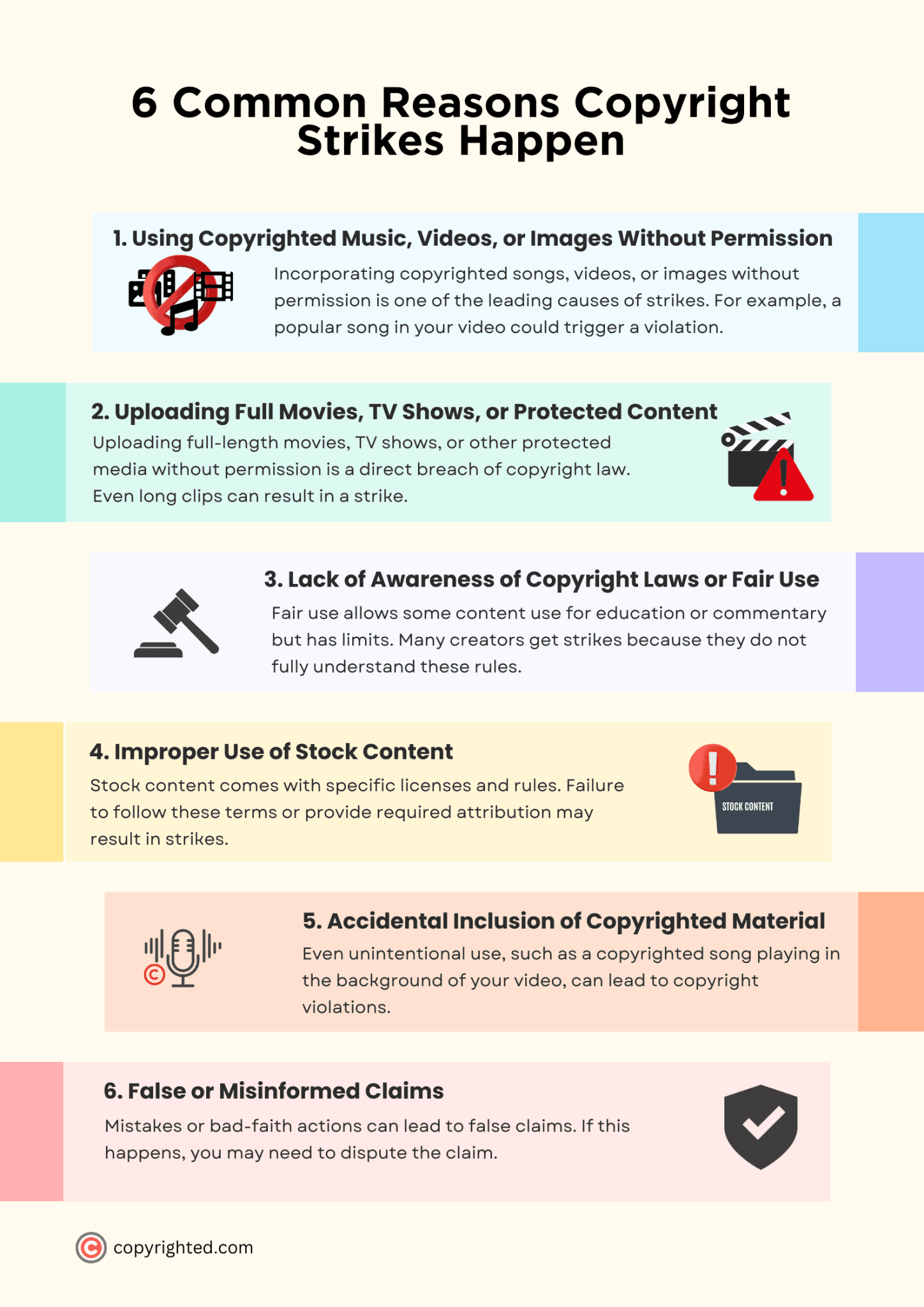 What Is a Copyright Strike? How to Avoid & Resolve Them